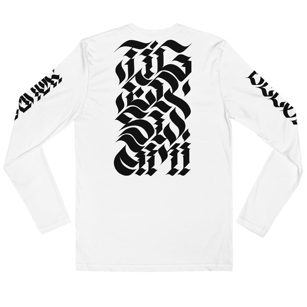 Tiger Swami: Long Sleeve Fitted T-shirt (Unisex) – Palehorse / Seekers ...